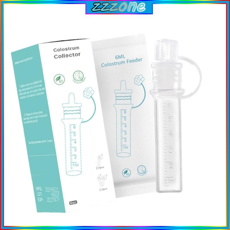 zzz 2pcs set Silicone Breast Milk Saver Colostrum Collectors Manual ...