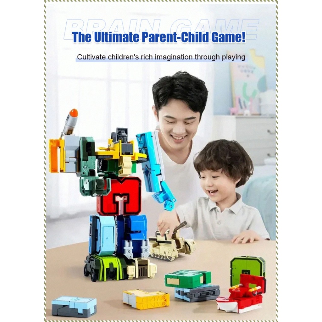 education Toys Robot model Exercise Intellectual Digital Transformer ...