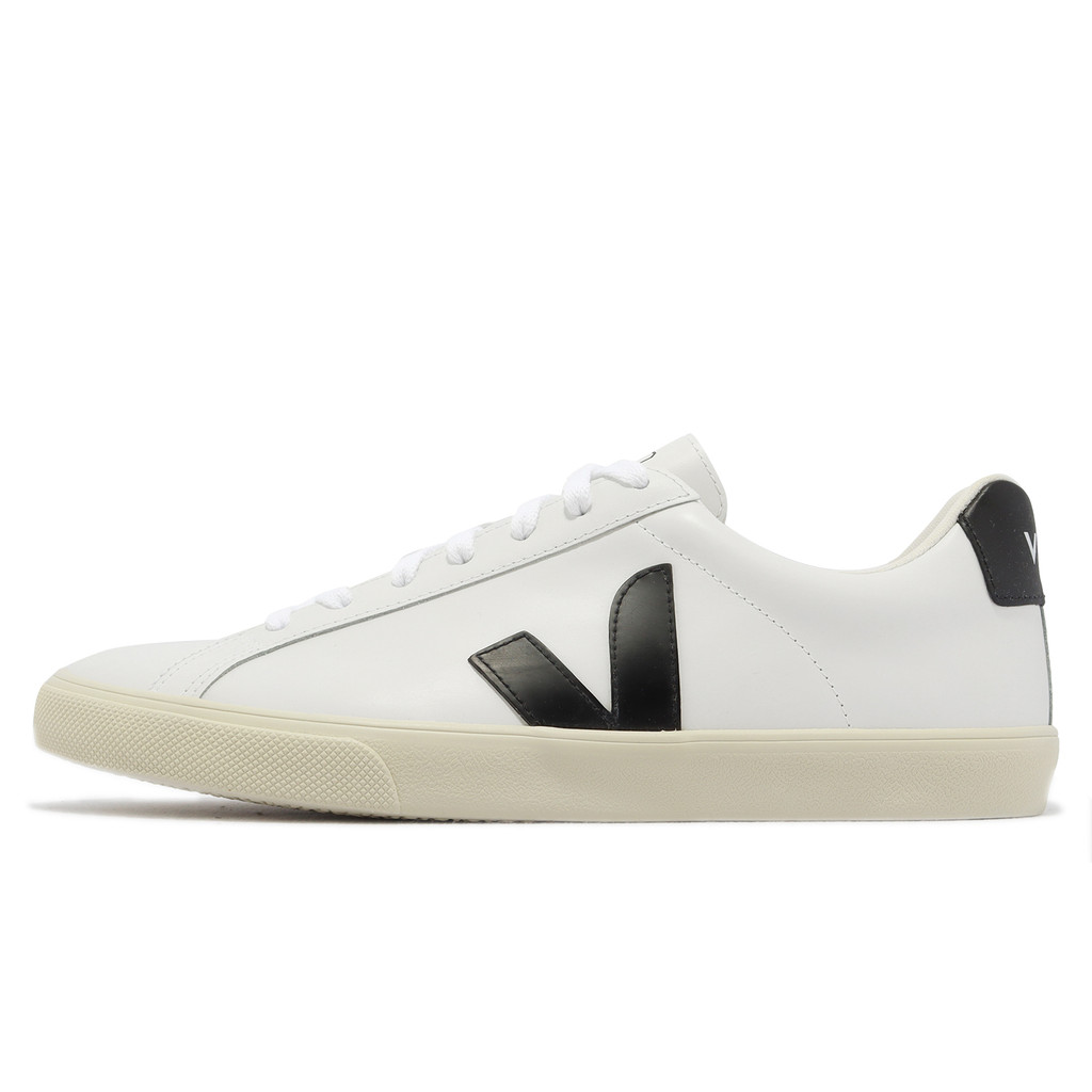 Veja Casual Shoes Esplar Men's Classic White Leather Black Wear Flat ...