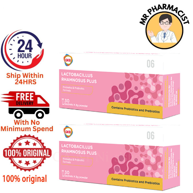 [READY STOCK] GKB Lactobacillus Rhamnosus Plus 30S | Probiotic for teh ...