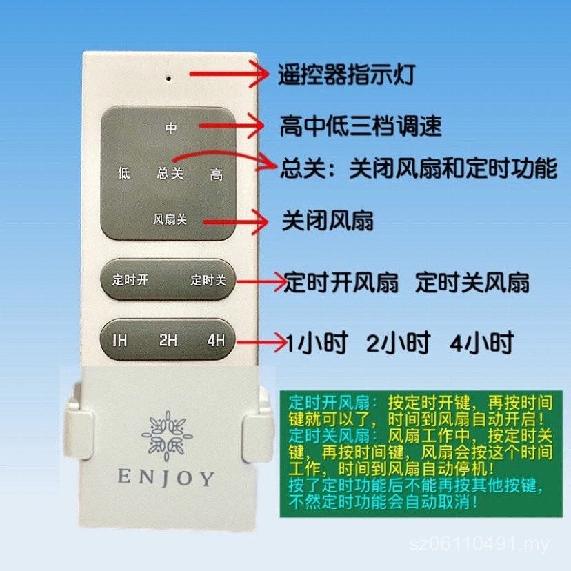 Floor Fan Intelligent Speed Regulator I Controller Electric Fan Timing ...