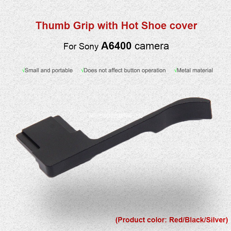 Metal Thumbs Up Grip for Sony A6400 Hot Shoe Protector Hand Grip Thumb ...
