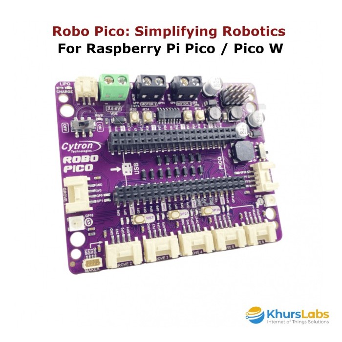 Gb99 Robo Pico Shield Makes Robots With Raspberry Pi Pico / W | Shopee Malaysia