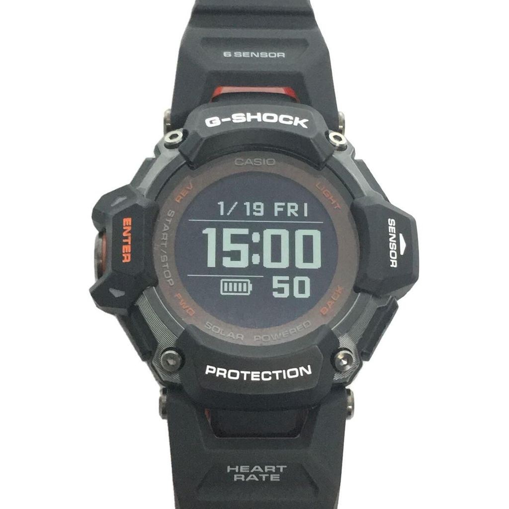 CASIO Men's Watch Digital Rubber BLK GBD-H2000 | Shopee Malaysia