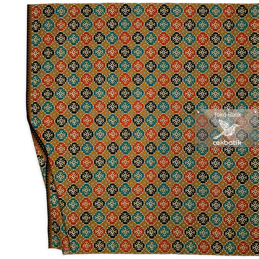 HITAM Batik cloth - Balian Songket Motif Color Combination (Black ...