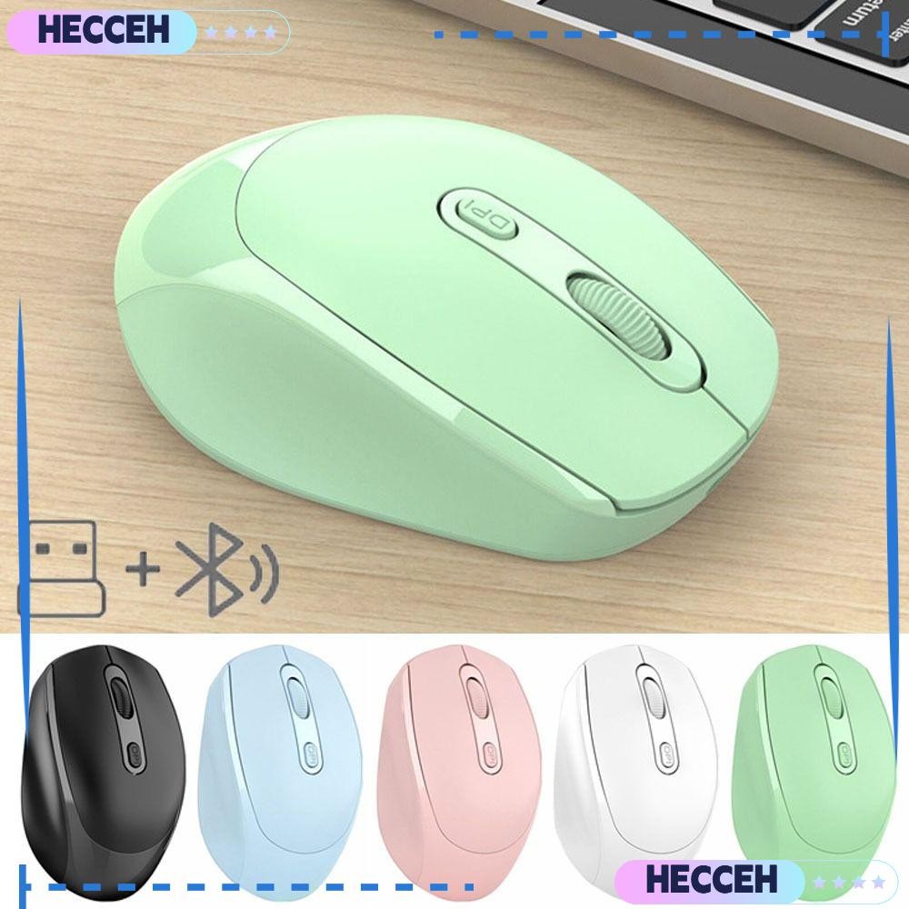 HECCEH1 Wireless Mouse, Rechargeable Mute Bluetooth Mouse, DPI Switch 2 ...