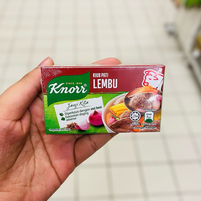 Knorr Kiub Pati Lembu Cube Beef Seasoning 60g | Shopee Malaysia