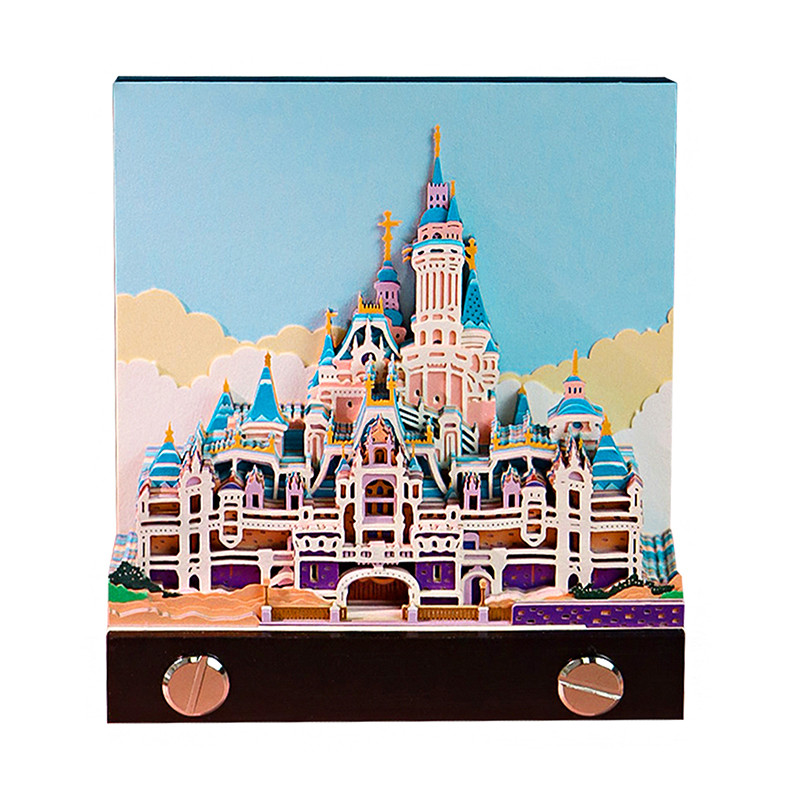 { MY Fashion } Castle Desk Calendar 2025 Calendar Memo Pad Creative ...
