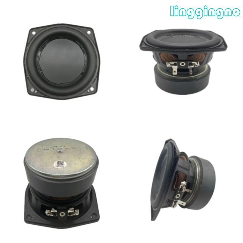 RR 4 Inch Subwoofer Bass Speaker Carbon Fiber Cone Woofer Speaker 4 8 ...