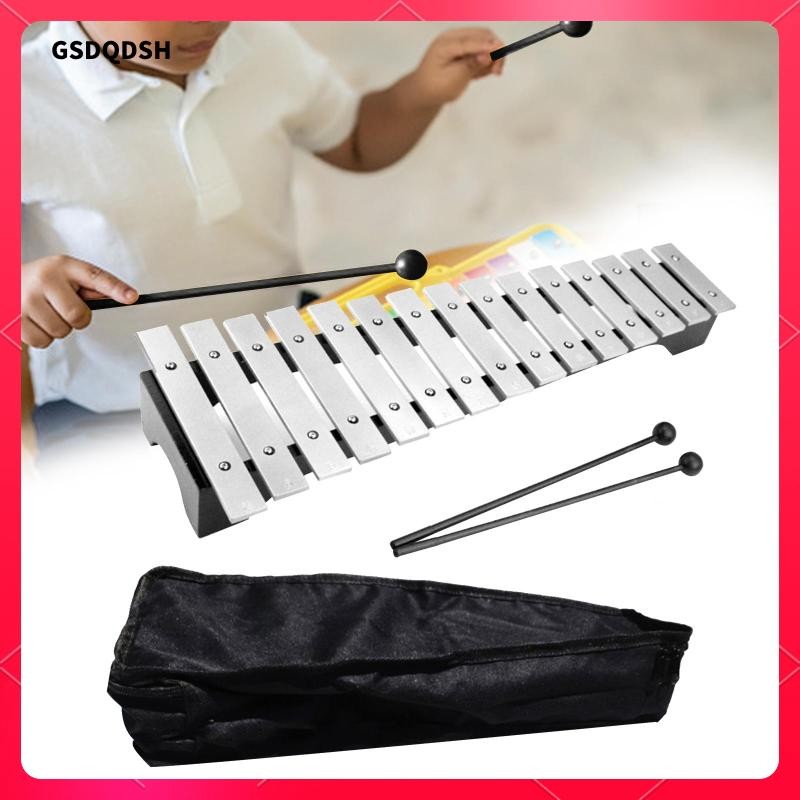 [gsdqdsh] 15 Xylophone Glockenspiel Xylophone with Carry Case and ...