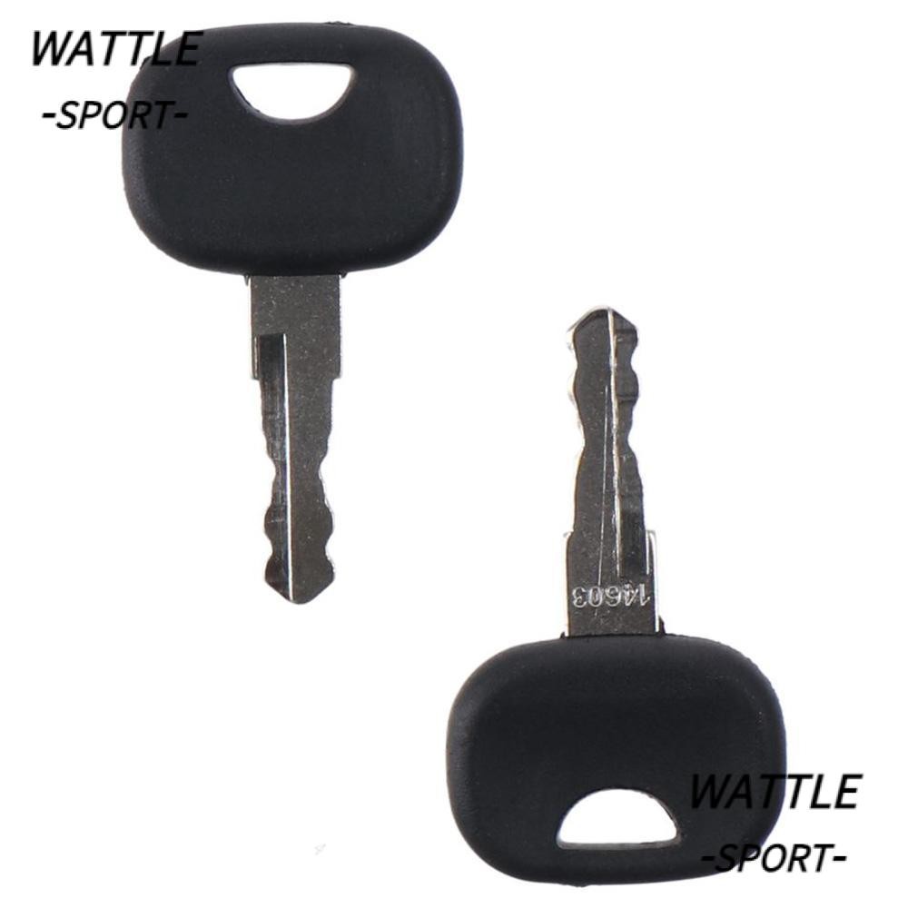 WA-SPORT 5Pcs|Ignition Keys, Metal Black 14603 Equipment Key ...