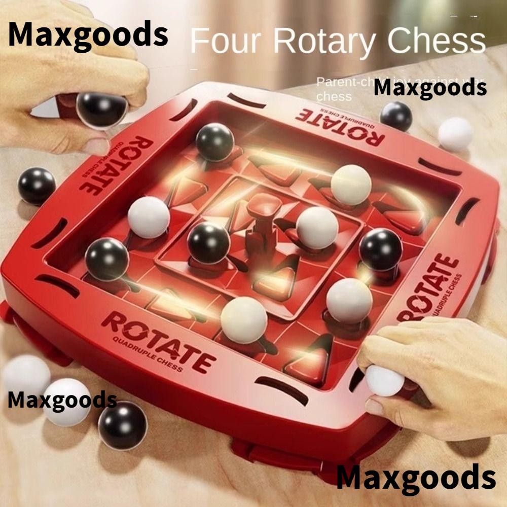MAX Orbit Logic Board Game, With Storage Bag Black White Chess Logic ...