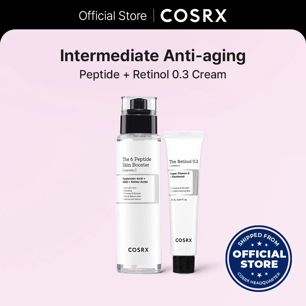 COSRX The 6 Peptide The RX Derm Serum Cream Niacinamide 15 20ml Vitamin C 23 20g Hyaluronic 3 ...