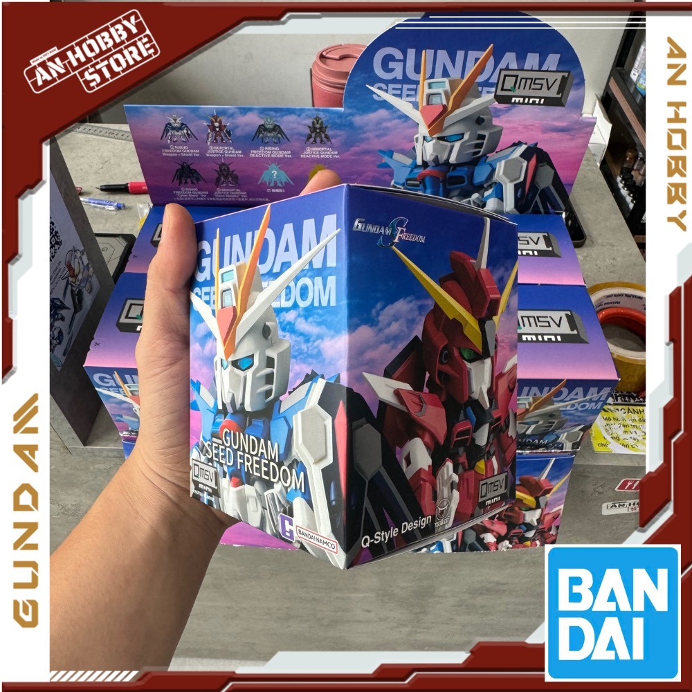 Blindbox BANDAI QMSV MINI GUNDAM SEED FREEDOM GENUINE | Shopee Malaysia