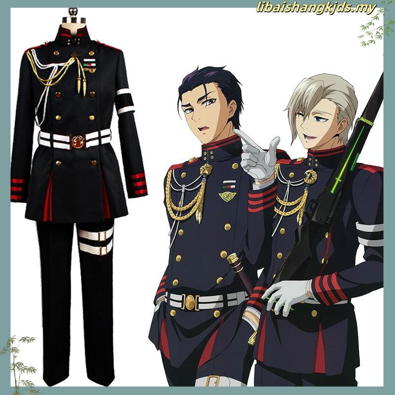 Anime Seraph of the end Cosplay Guren Ichinose Cosplay Costume Owari no ...
