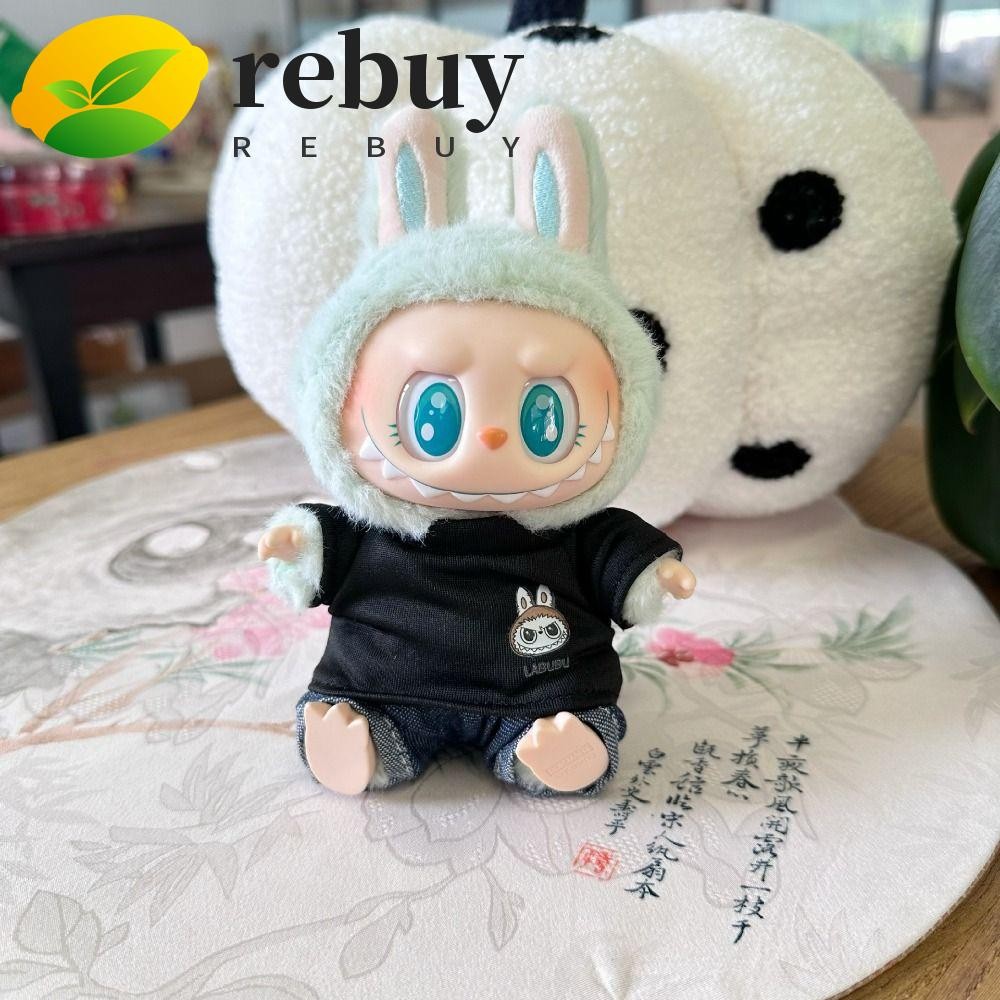 REBUY 1 set Sitting Party Labubu Doll Clothes, Halloween pumpkin set ...