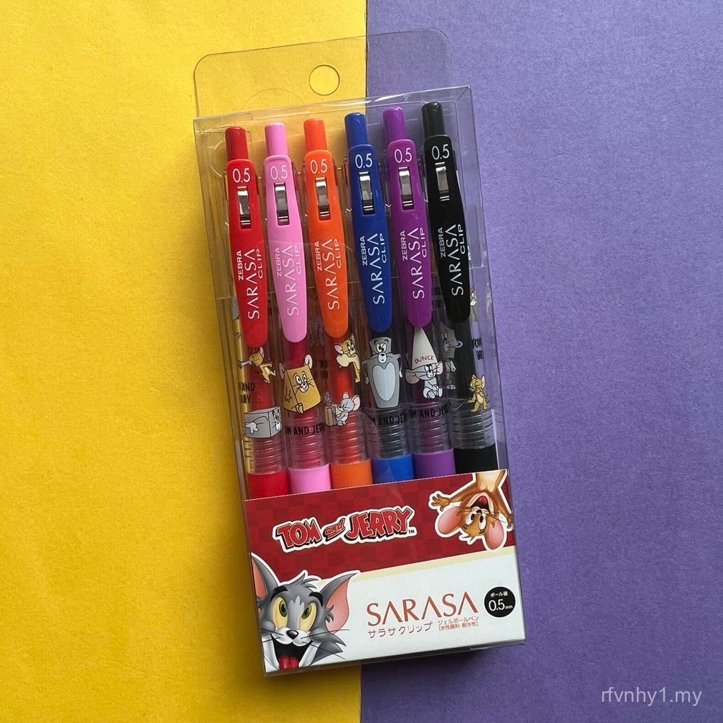 Japan Direct Mail Zebra Tom and Jerry Edisi Terhad Gel Pen Tom & Jerry ...