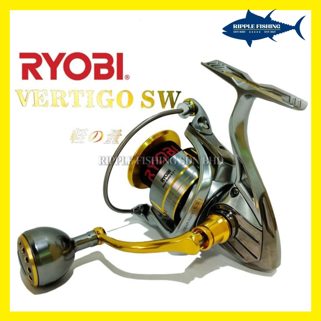2022 NEW RYOBI VERTIGO SW SPINNING REEL | Shopee Malaysia