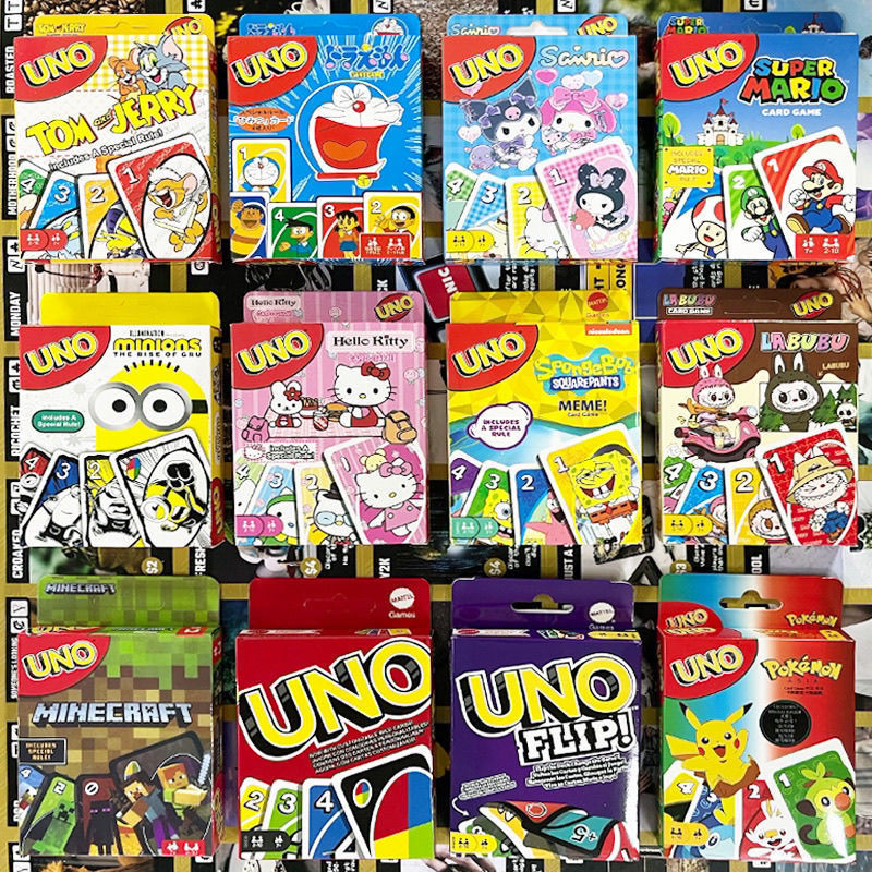 UNO board game card cartoon game party | Shopee Malaysia