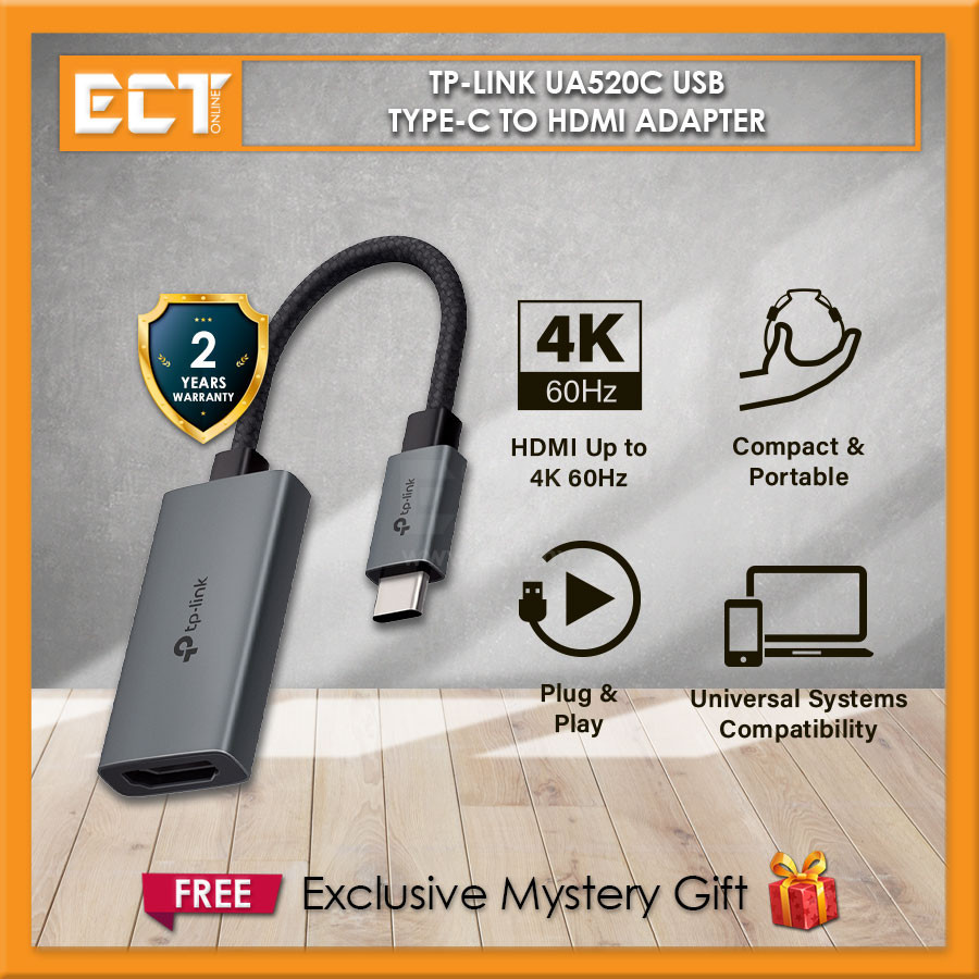 TP-Link UA520C USB Type-C to HDMI Adapter | Shopee Malaysia