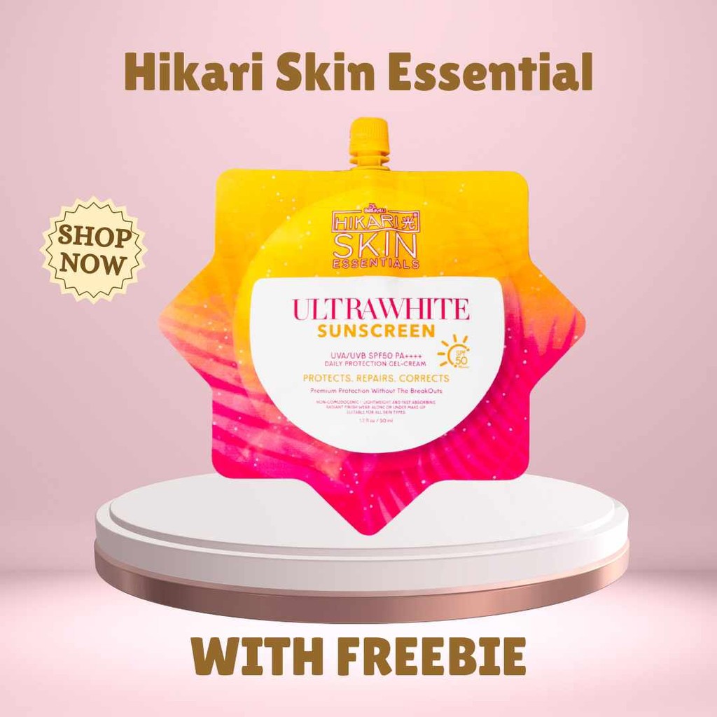 Hikari Skin Ultrawhite Sunscreen UVA/UVB SPF50 PA++++ | Shopee Malaysia