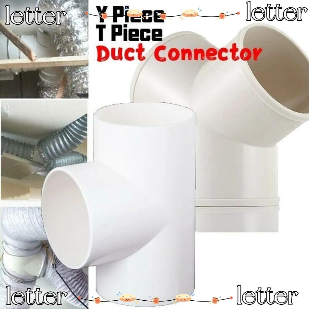 LETTER Quick Ventilation Tube Joint, 100/150/200mm PVC Exhaust Duct ...