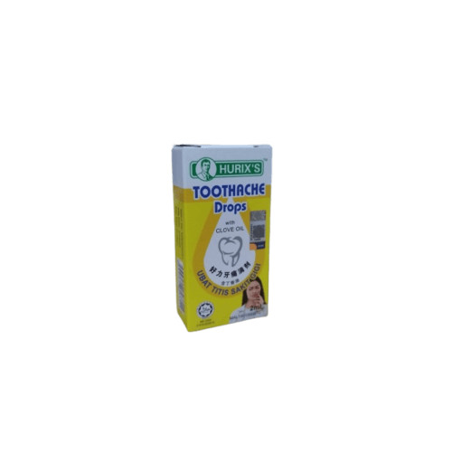 HURIX'S TOOTHACHE DROPS (WITH CLOVE OILS) | Shopee Malaysia
