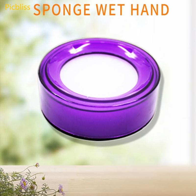 Picbliss Office Fingertip Wet Sponge Fingertip Moistener for Counting ...