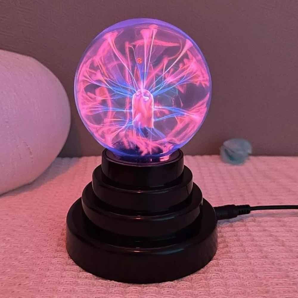 NEW Glass Magic Plasma Ball Light Large Table Lamps Sphere Night Lamp ...