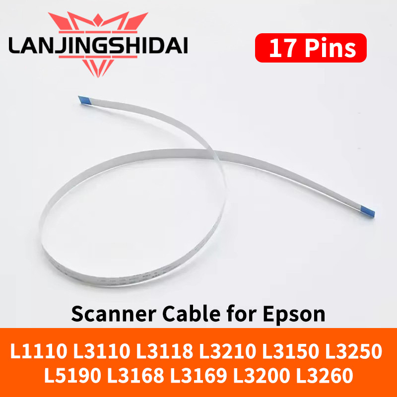 17 Pins Scanner Cable for Epson L1110 L3110 L3118 L3210 L3150 L3250 ...