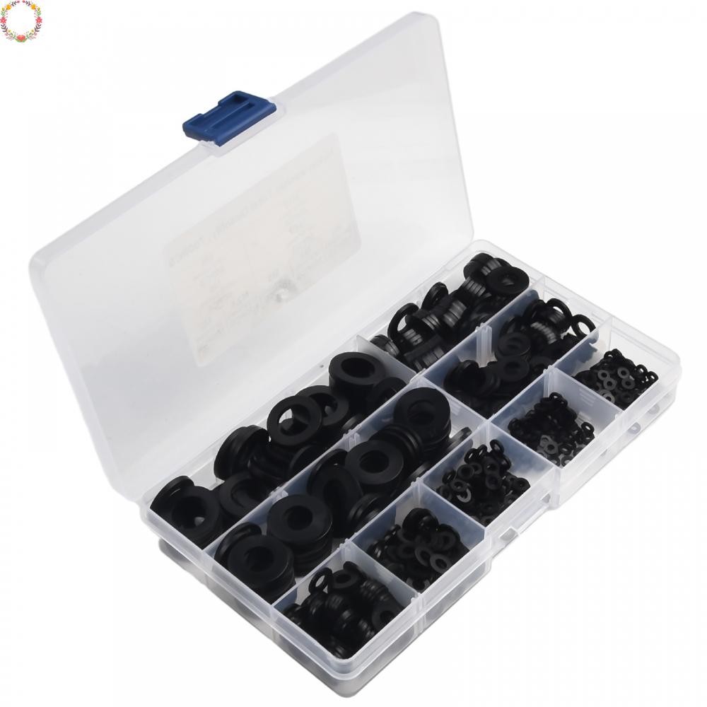 [HME]700x Nylon Rubber Flat Ring Washer Seal-Hose Gaskets Metric Bolt ...