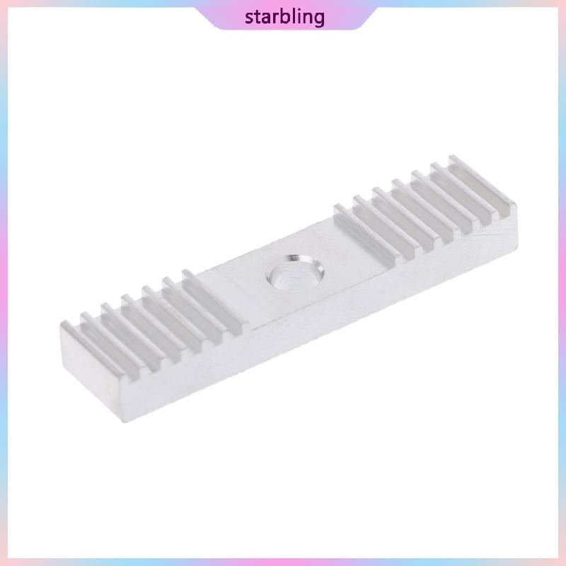Star Aluminum Block Timing Belt Fixing Piece Tooth Pitch 2mm Clamp For ...