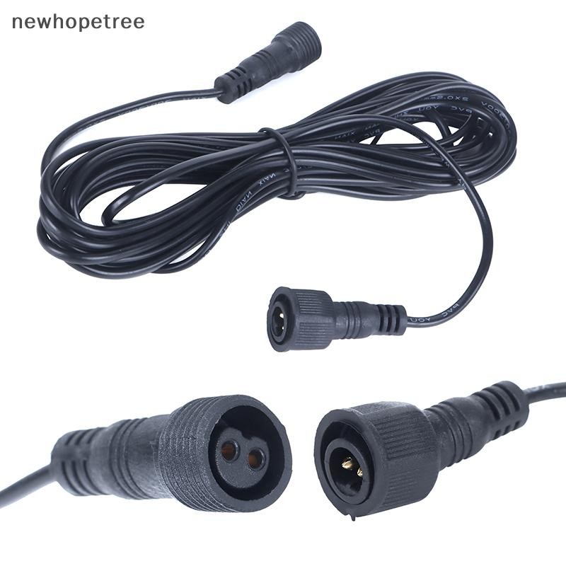 Ntmy 5 Meter Extension Cable For Solar Spotlight Waterproof Cable 2 Pin ...