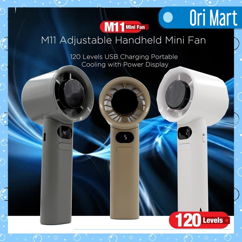 150 Speed 】 M11 Portable USB Mini Fan kipas mini kipas tangan Mini Fan ...