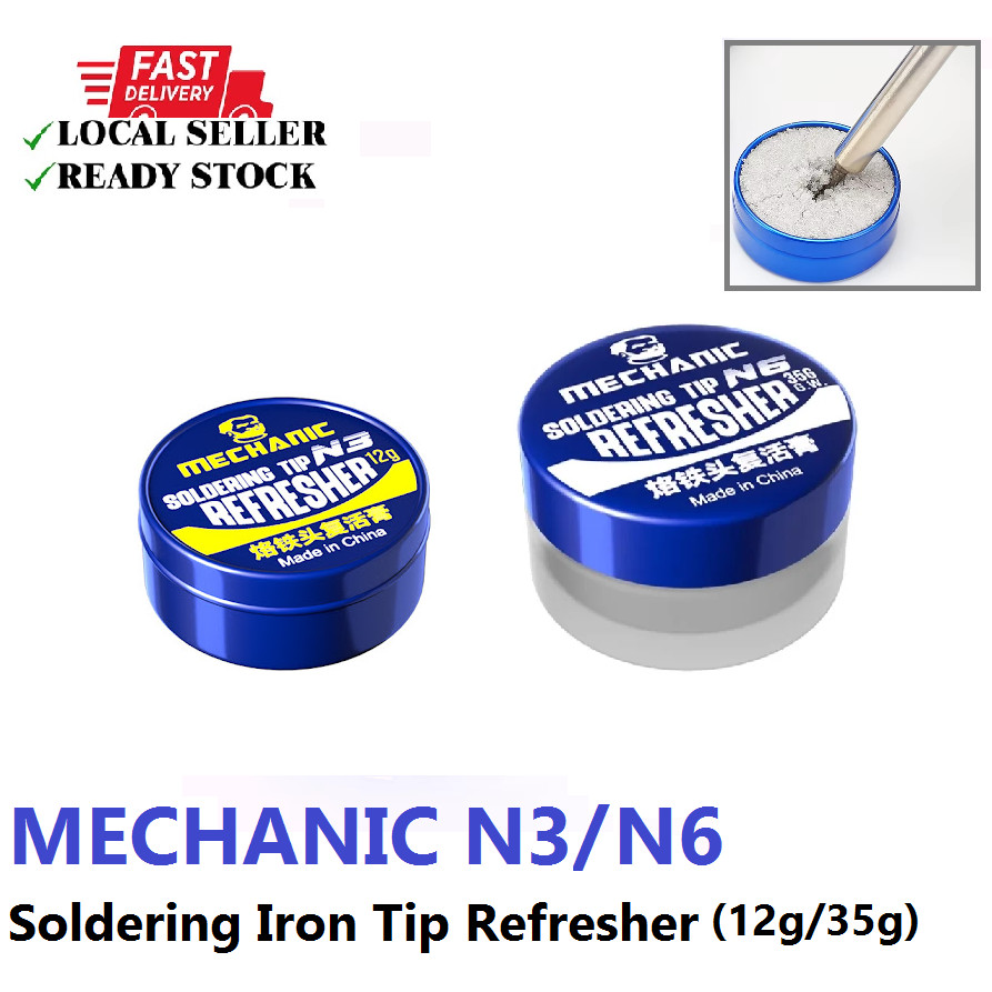 MECHANIC N3/N6 Soldering Iron Tip Refresher (12g & 35g) | Shopee Malaysia