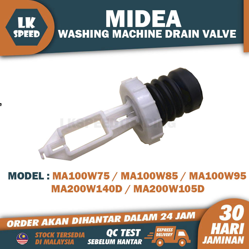 MA100W75 MA100W85 MA100W95 MA200W140D MA200W105D MIDEA WASHING MACHINE ...