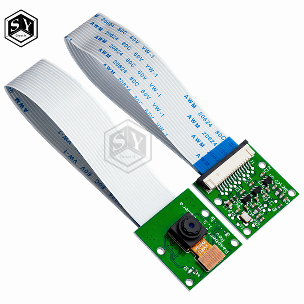 Raspberry Pi 3 Model B+ Camera Module 1080p 720p Mini Camera 5MP Webcam ...