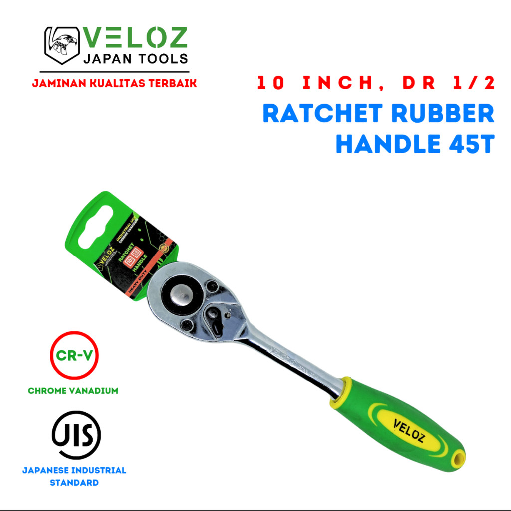 (gd) Veloz handlebar shock socket ratchet krek 1/2 reversible ratcher ...