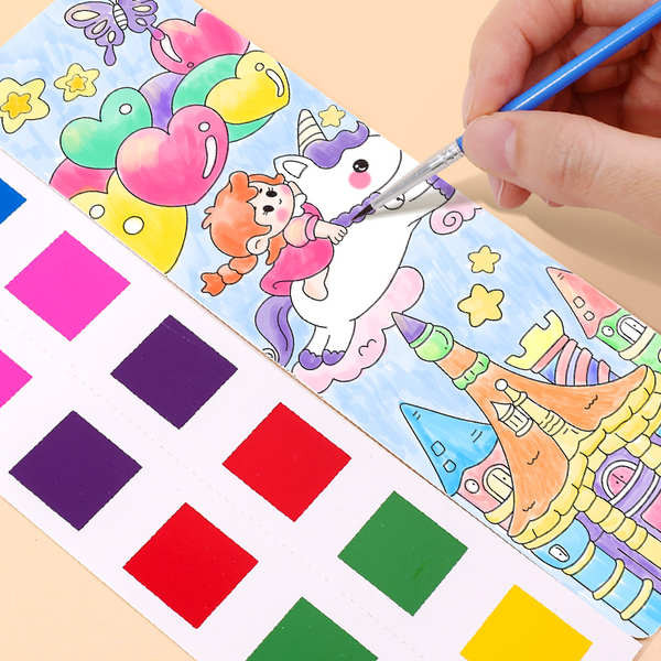 buku mewarna buku mewarna kanak kanak coloring book Buku mewarna cat ...