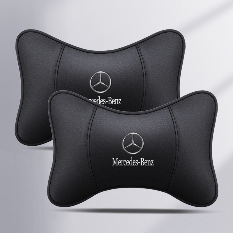 Car Seat Headrest Neck Pillow Head Support For Mercedes-Benz A-Class, B ...