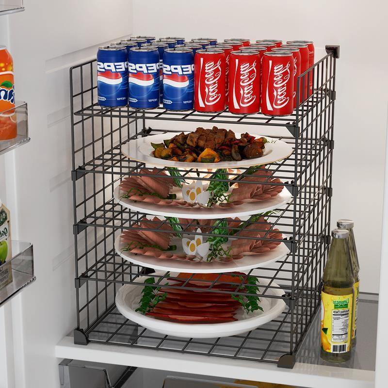 Refrigerator Internal Compartment Freezer Separate Leftovers Plate ...