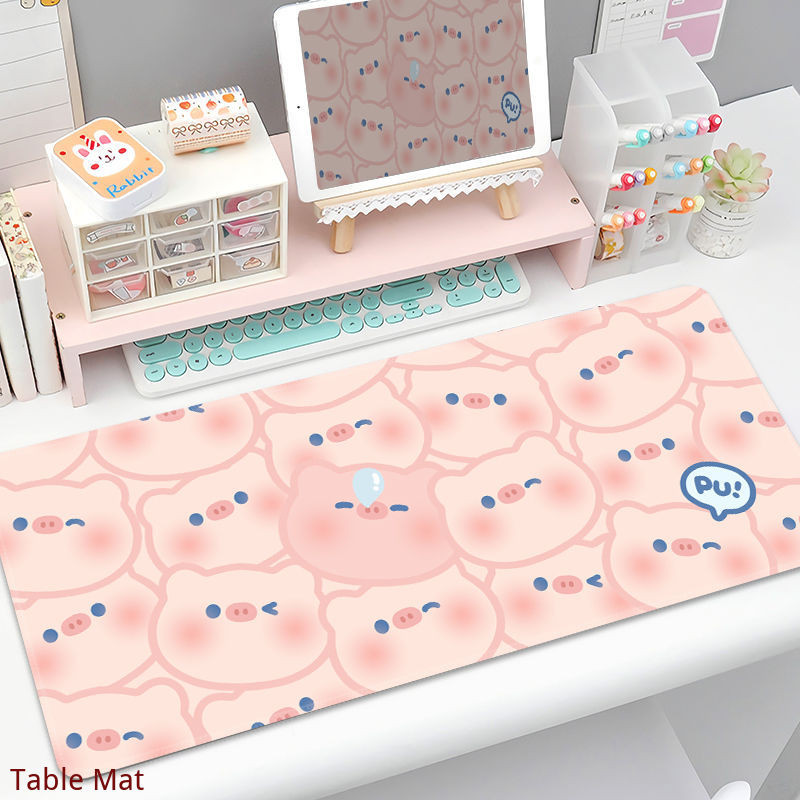 Cartoon Cute Jenga Mouse Pad Extra Large Desk Mat Boys and Girls ...