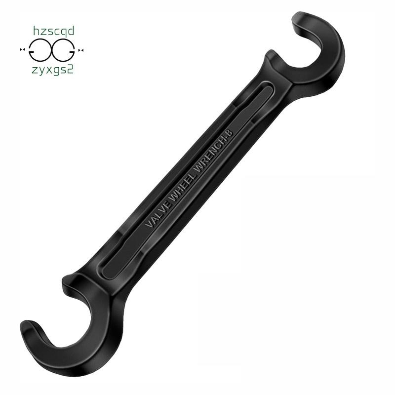 Double Ended Valve Wheel Wrench Cast Steel Hand Valve Wheels Wrench 8In ...