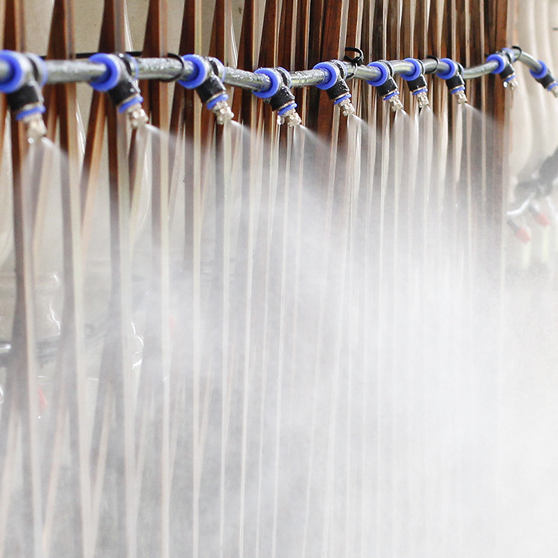 Atomizing Sprinkler Construction Site Around Block Sprinkler System ...