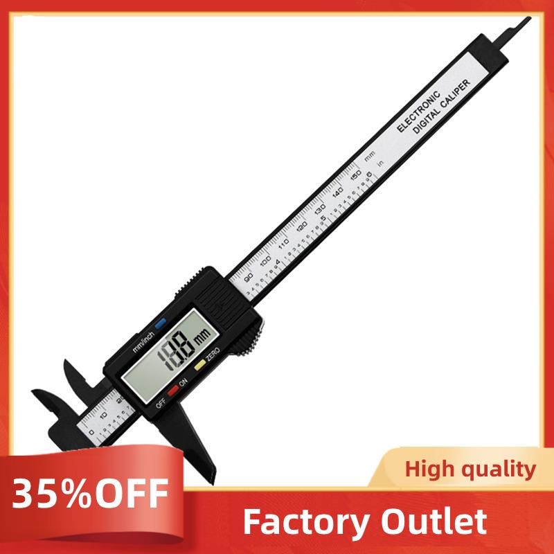 Digital Caliper Measure Vernier Calipers Plastic Electronic Gauge ...