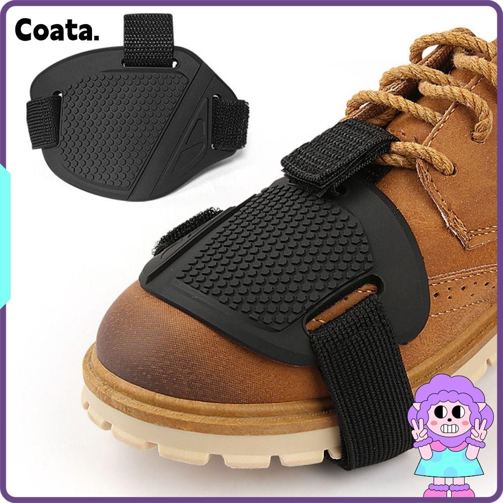 COATA Motorcycle Shift Shoe Cover, Non-slip Black Motorcycle Shifter ...