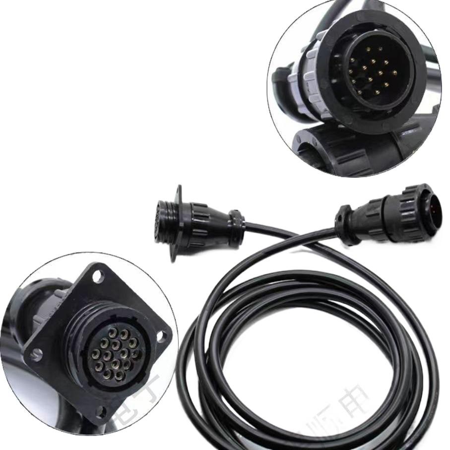 14P-14-Pin SMEMA Code Line 14-Core SMEMA Signal Line Double Male Head ...