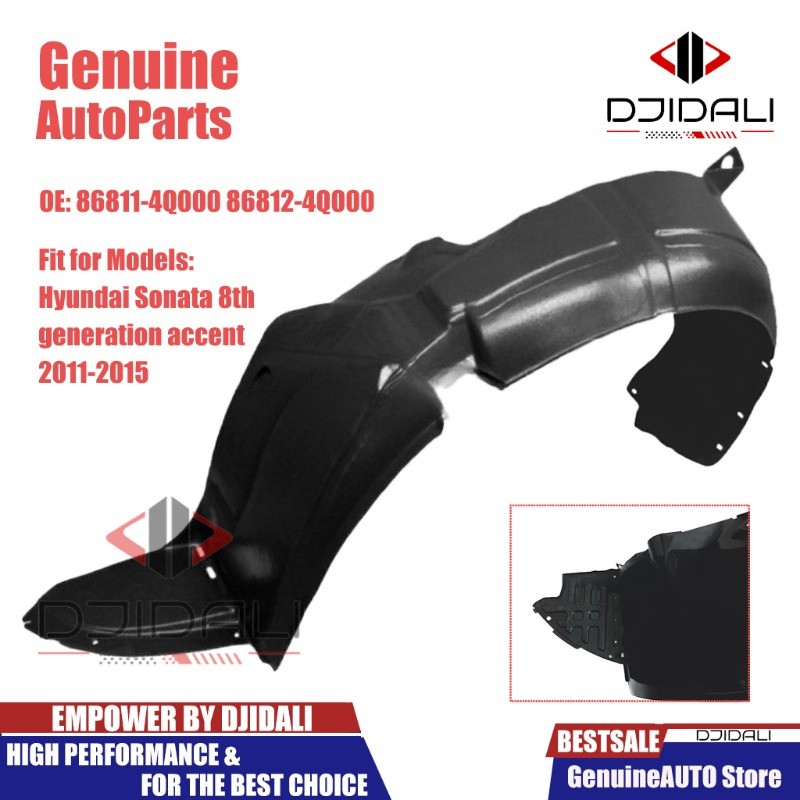 86811-4q000 86812-4q000 front fender liner inner forsonata 8th ...