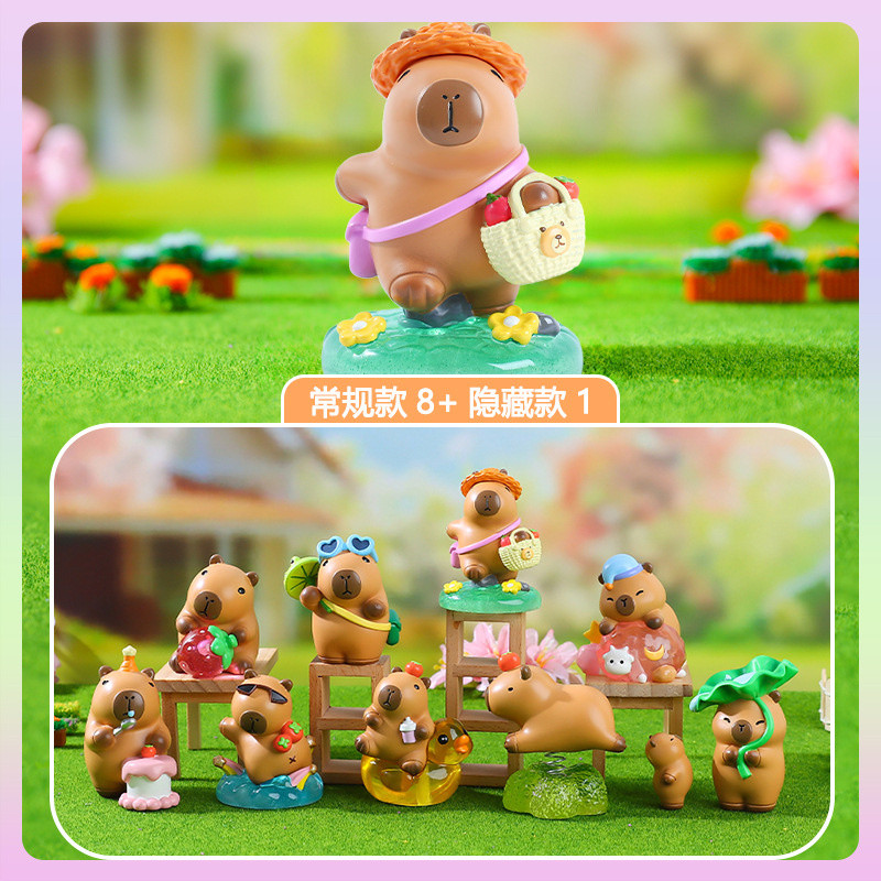 Kapibara daily funny blind box figure toy capybara blind box full set ...