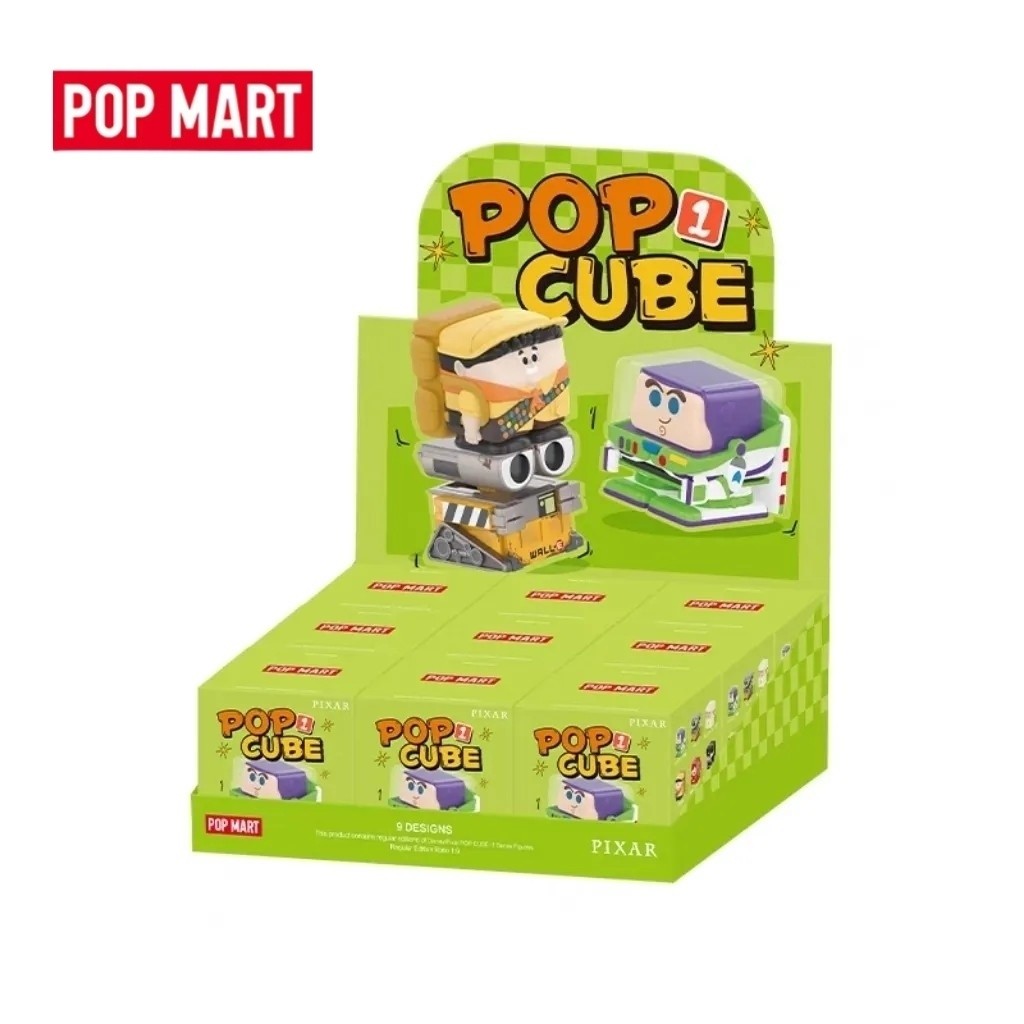 P POPMART POPMART Disney/Pixar POP CUBE-1 Series Figure Buzz Lightyear ...